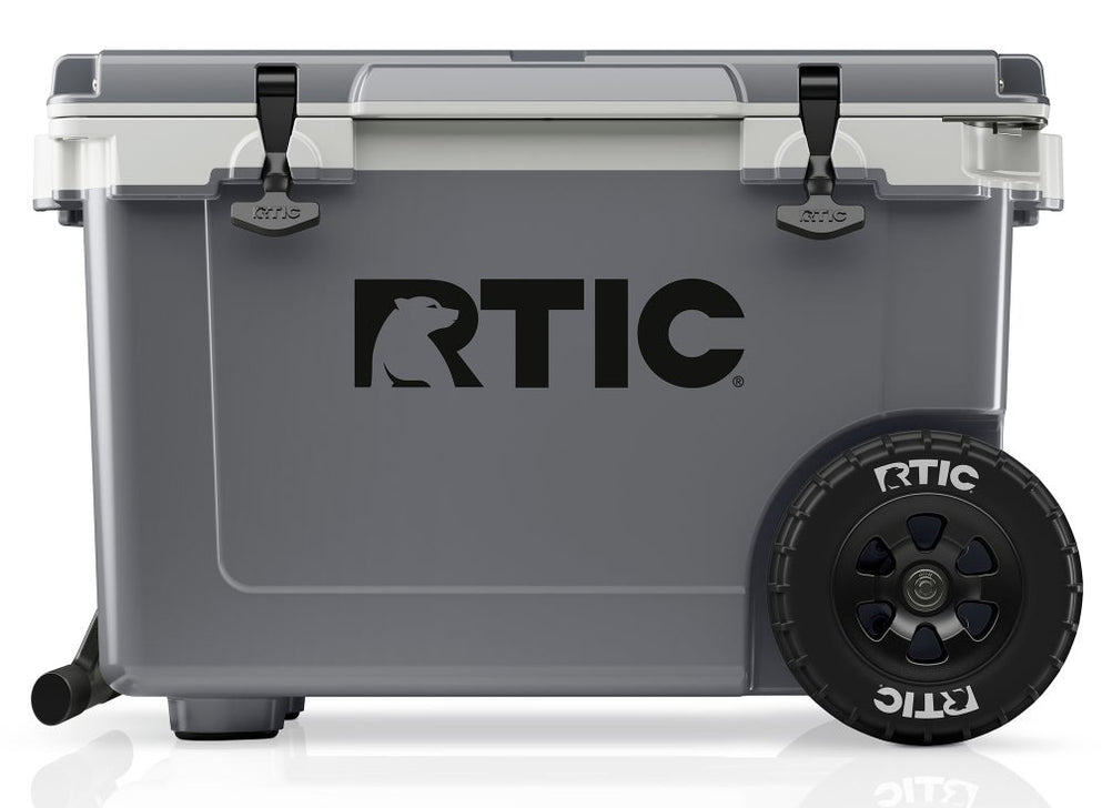 Hielera RTIC 52 QT | 78 Latas Ultra-Light Hard Cooler con Ruedas — RTIC ...