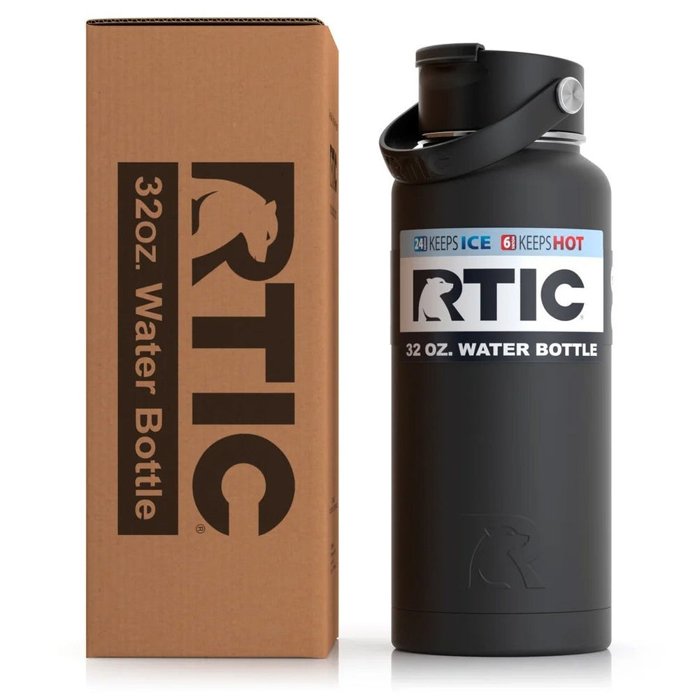 Botella RTIC 32 oz Interior Acero Inoxidable | Máxima Capacidad | 24h ...